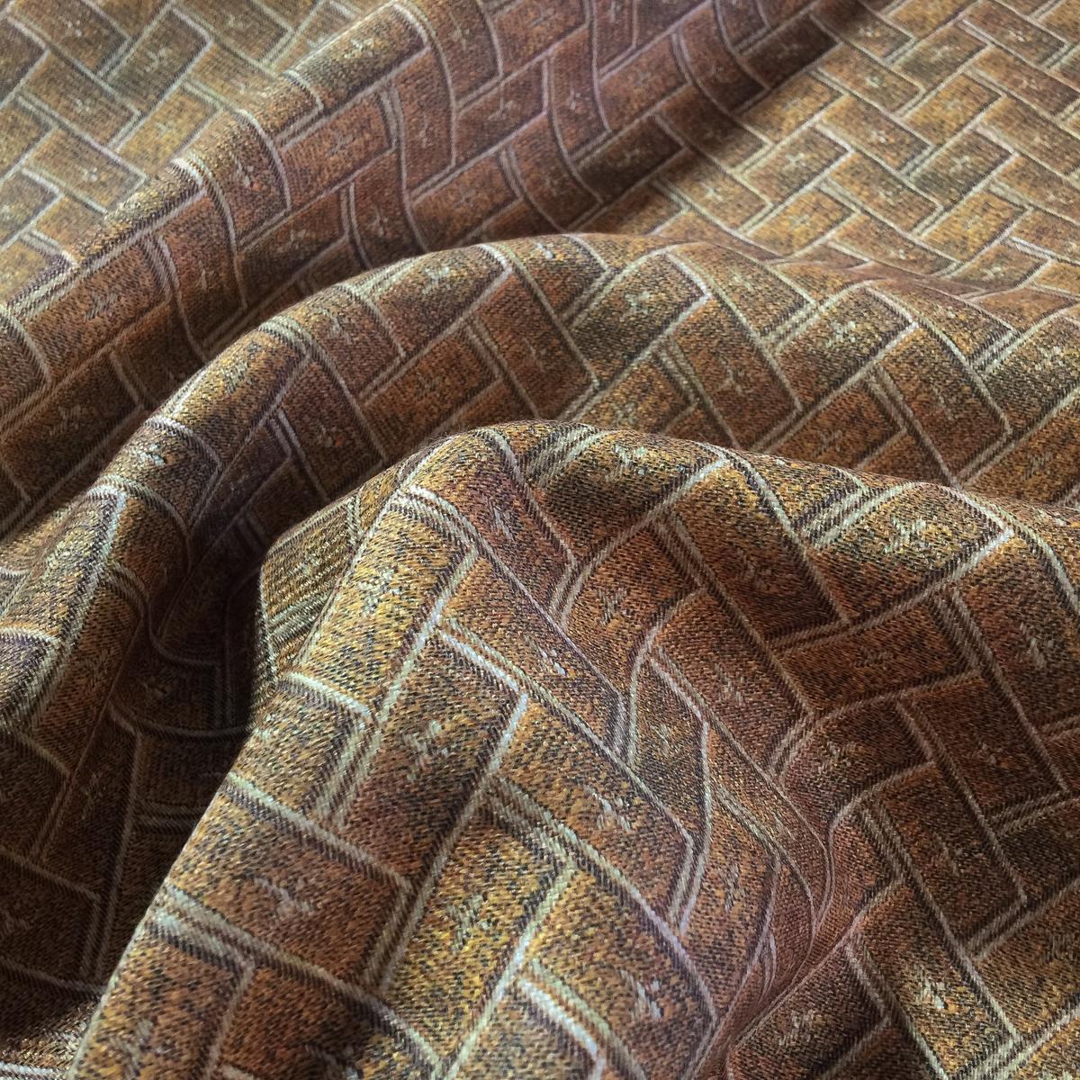 Brushed Tweed Fabric Printing