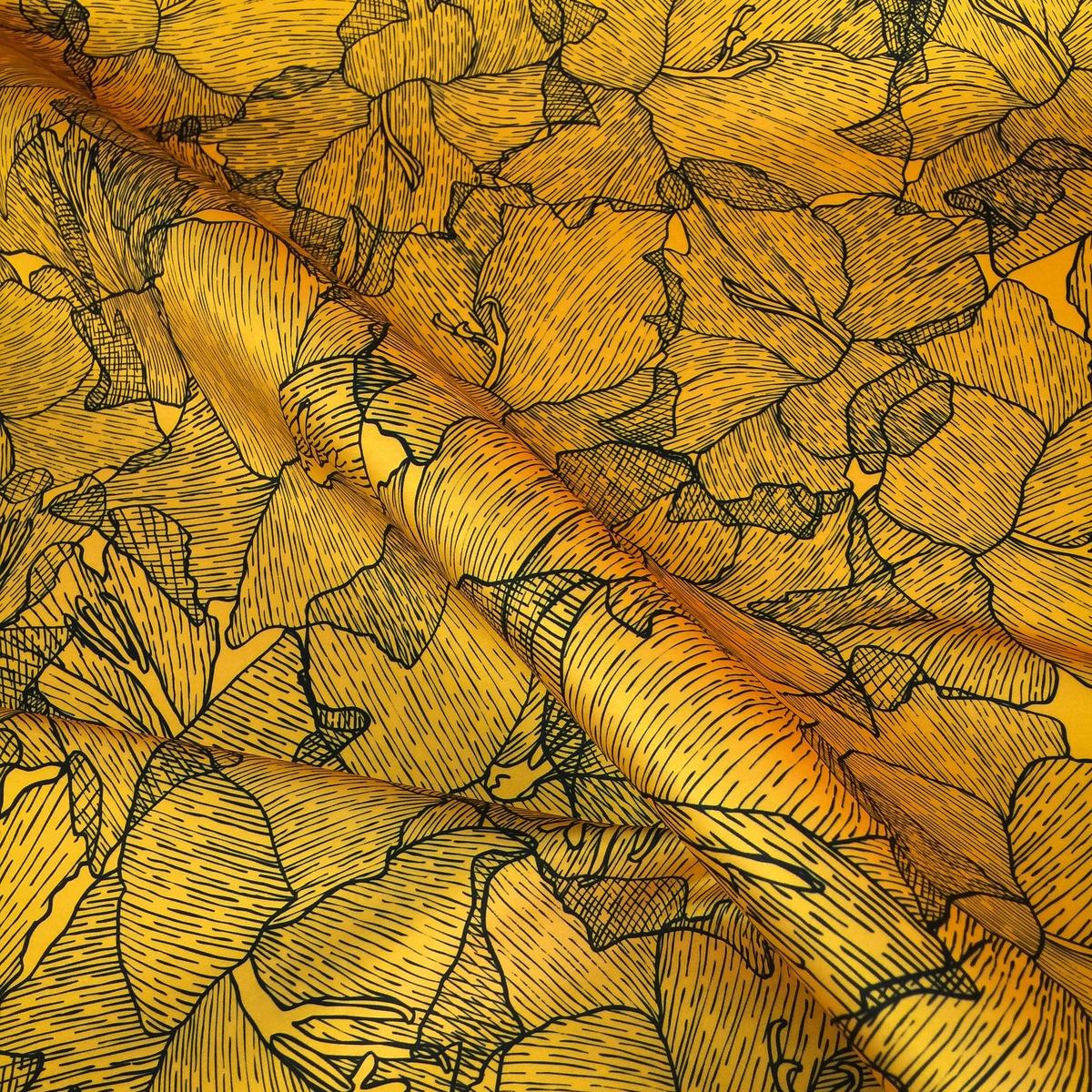 Duchess Satin Fabric Printing