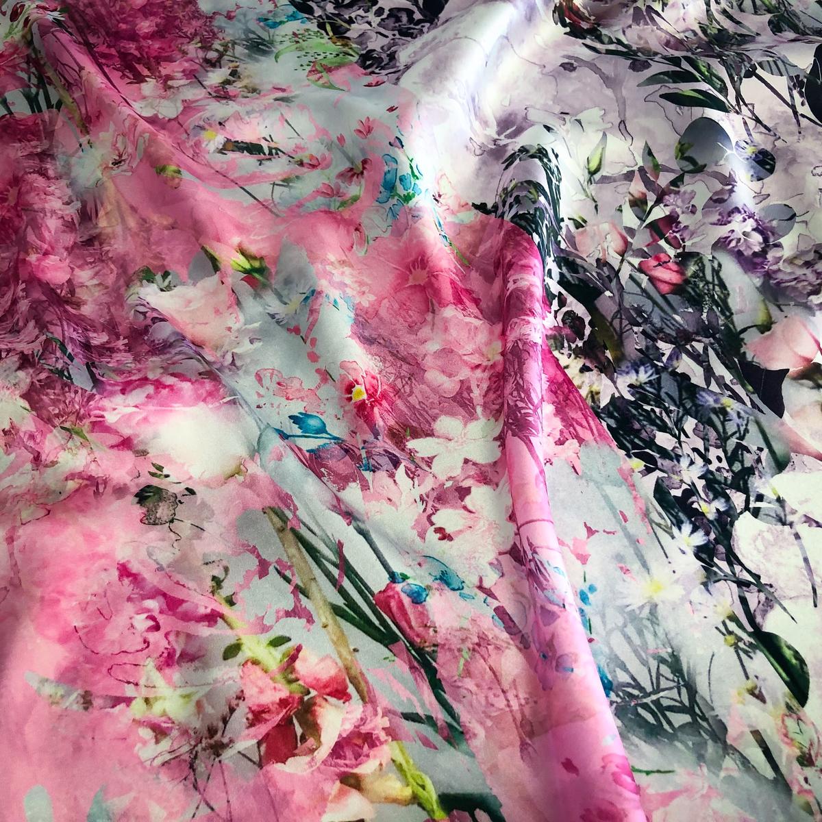Silk Fabric Printing
