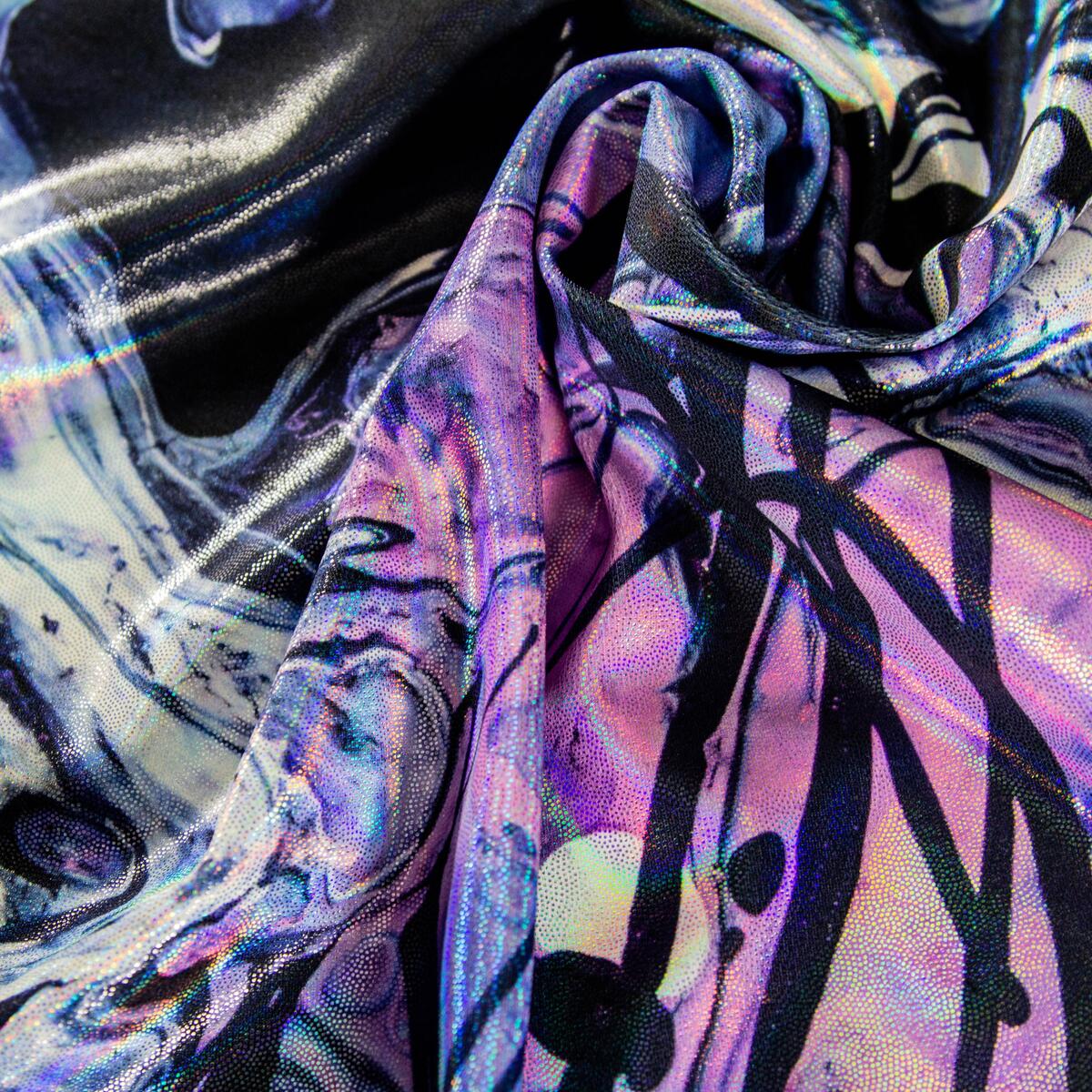 Holographic Fabric Printing