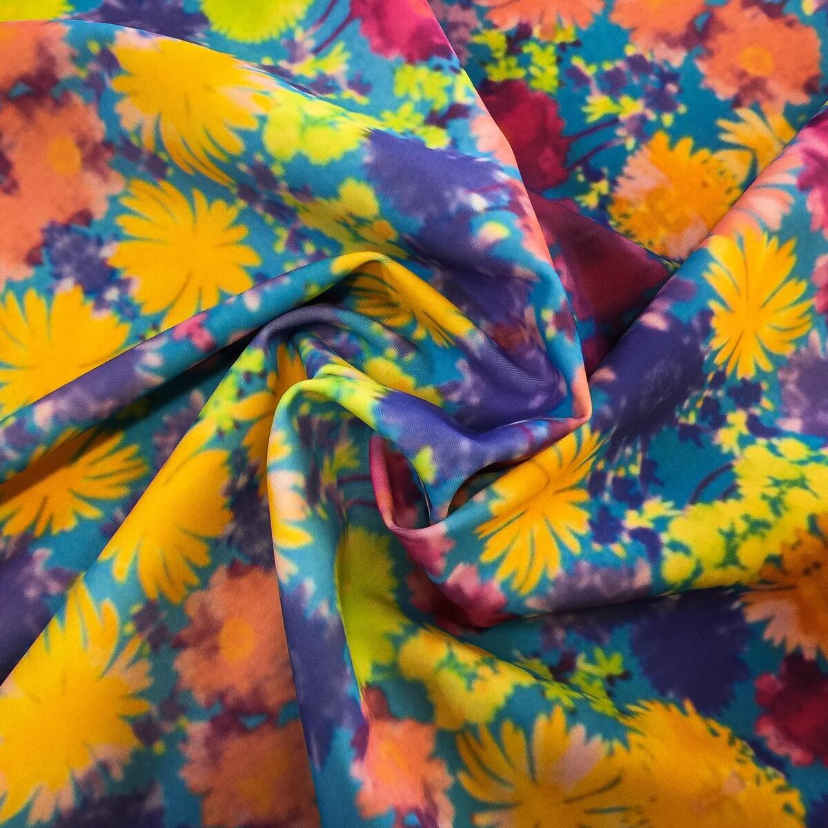 Stretch Lycra Fabric Printing