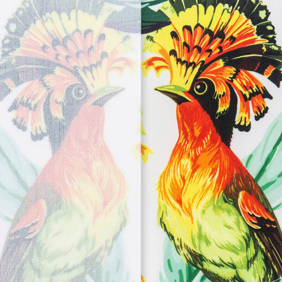 Satin Fabric Printing